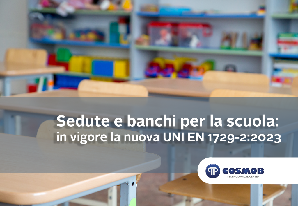 Sedute e banchi per la scuola: in vigore la nuova UNI EN 1729-2:2023 ...
